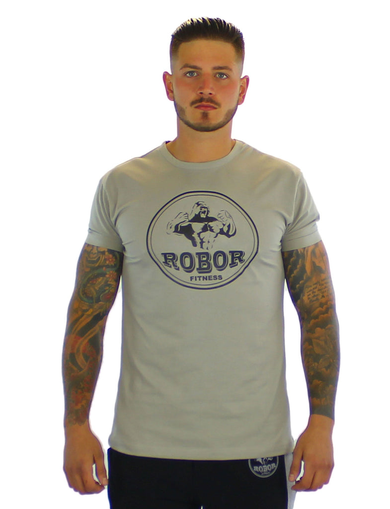 Mens Fitness T-Shirts | Muscle Fit T-Shirts | Arm Hugging | - Robor Fitness