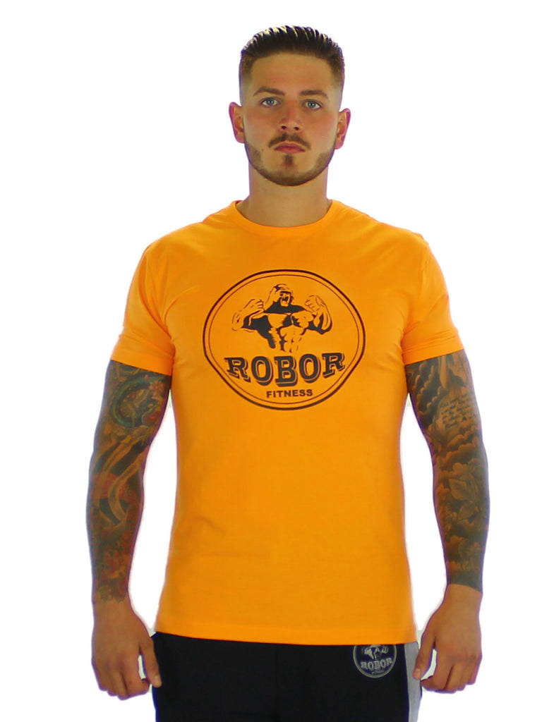 Mens Fitness T-Shirts | Muscle Fit T-Shirts | Arm Hugging | - Robor Fitness