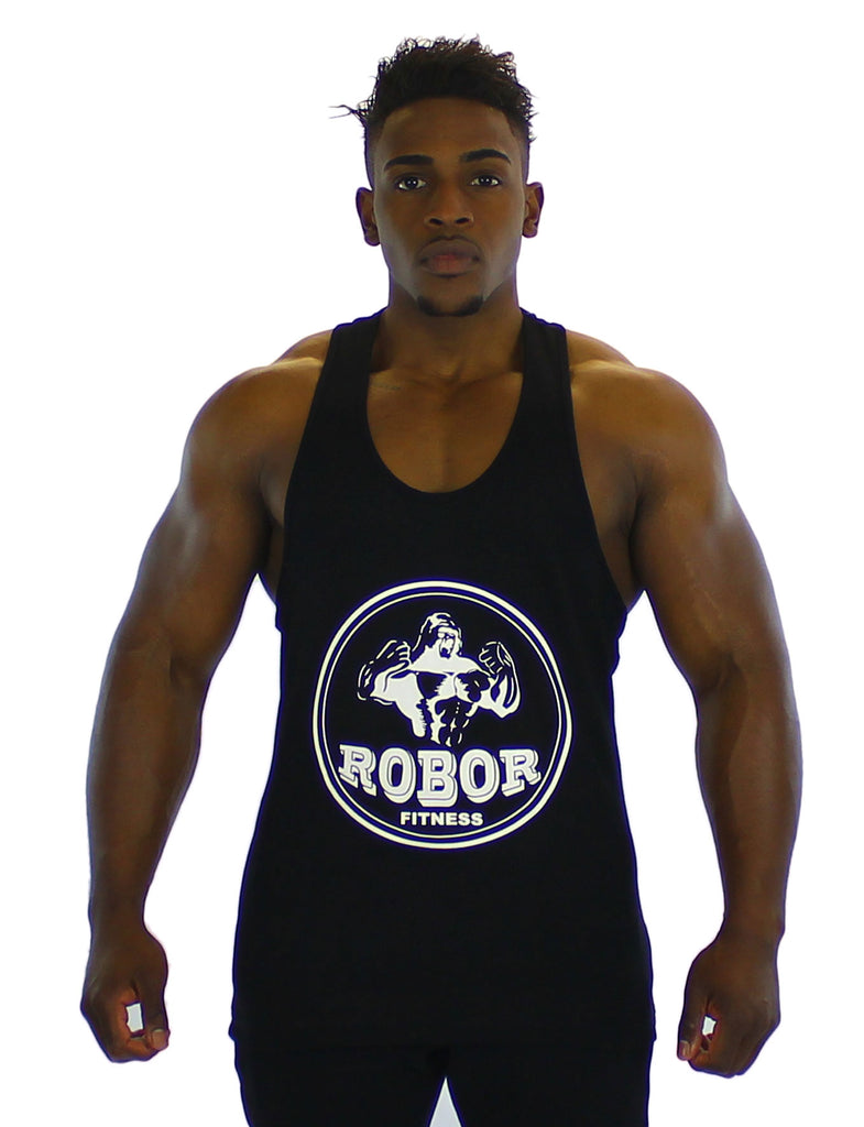 Mens Stringer Vest | Bodybuilding Vest | Robor Fitness