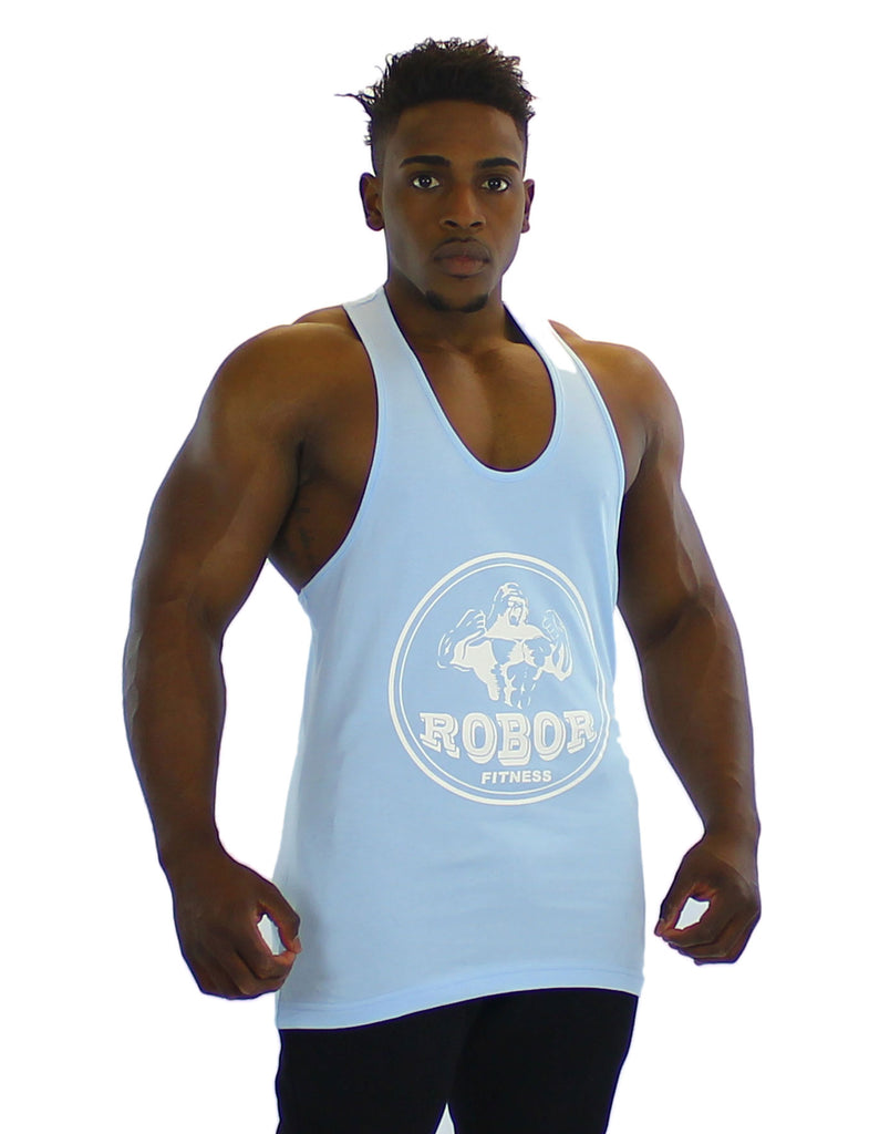 Mens Stringer Vest | Bodybuilding Vest | Robor Fitness